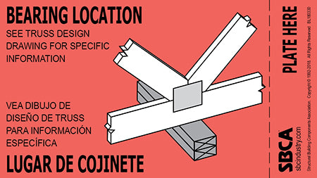 Bearing Location Tag (1,000 tags) – SBCA Store